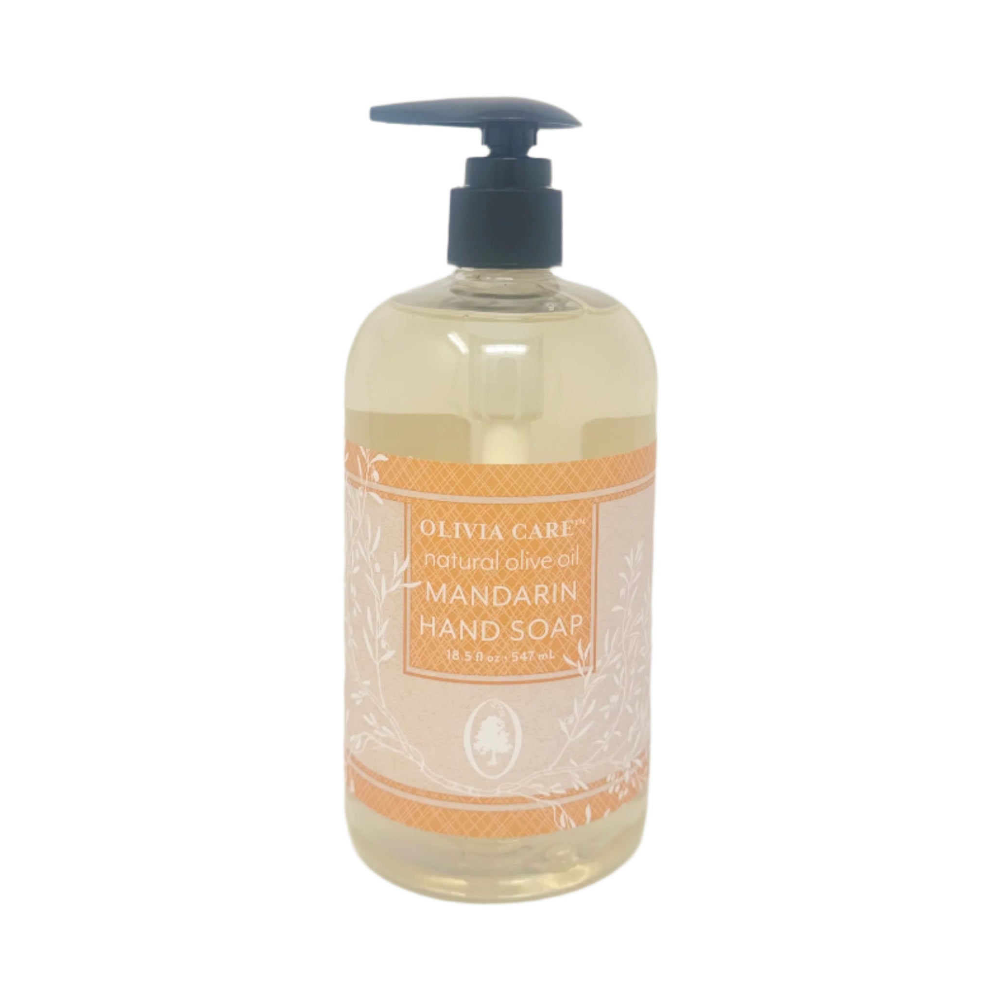 Natural Olive Oil Mandarin Liquid Hand Soap